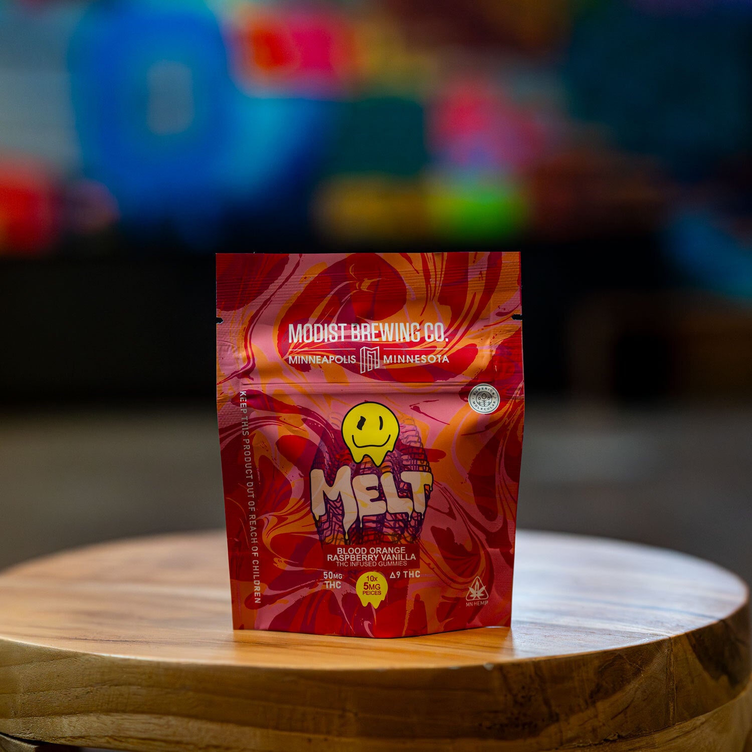 MELT Blood Orange Raspberry Vanilla Gummies | Modist Brewing Co.